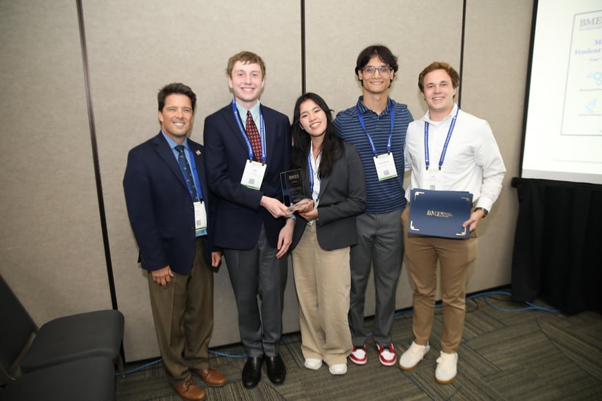 2025 Medtronic/BMES Student Design Competition Winners
