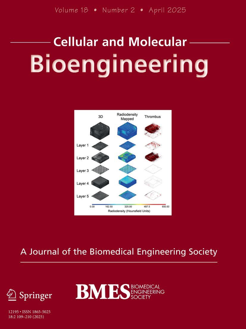Advancing Cellular & Molecular Bioengineering | BMES Journals